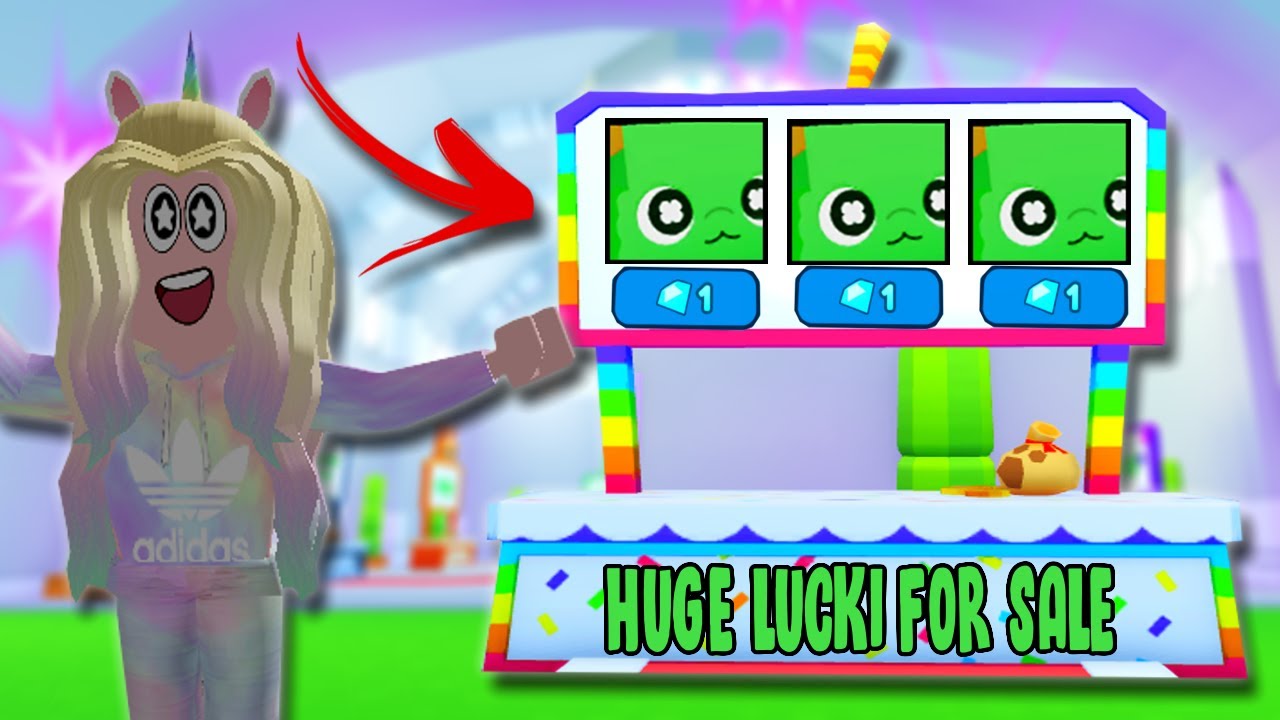 HUGE LUCKI SA TRADING BOOTH FOR 1 GEMS?! Pet Simulator X - Roblox - YouTube