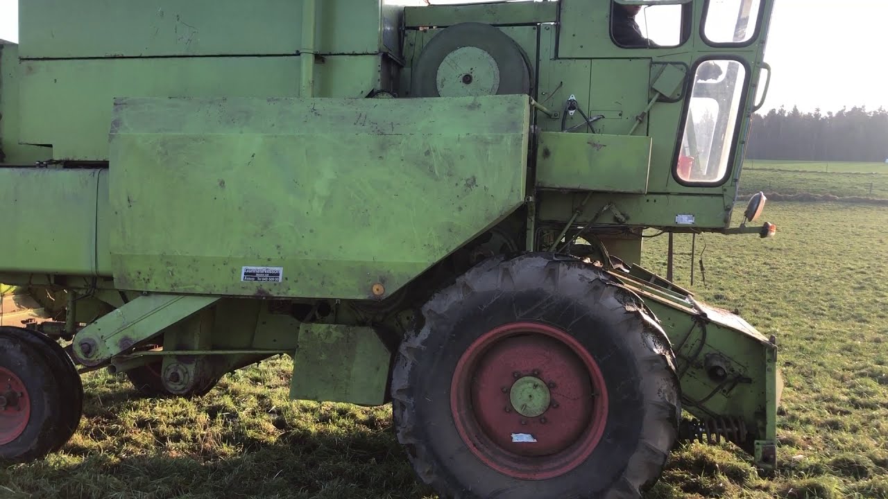 Tröska Claas Dominator 80 - YouTube