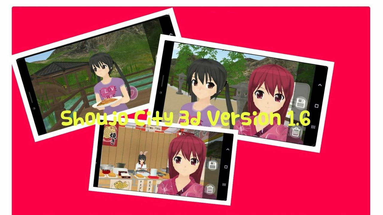 New shoujo city 3d Version 1.6 unlock all map Mod! - YouTube