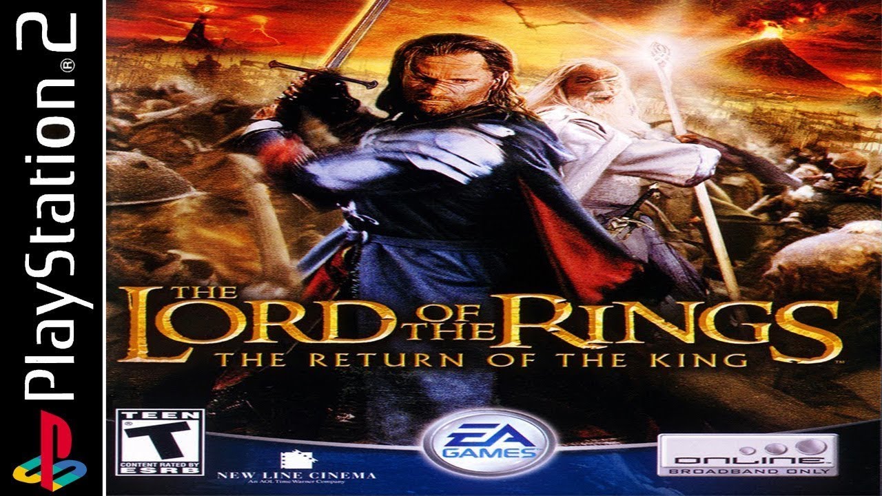 The Lord of the Rings: The Return Of The King PS2 Full Playthrough ...