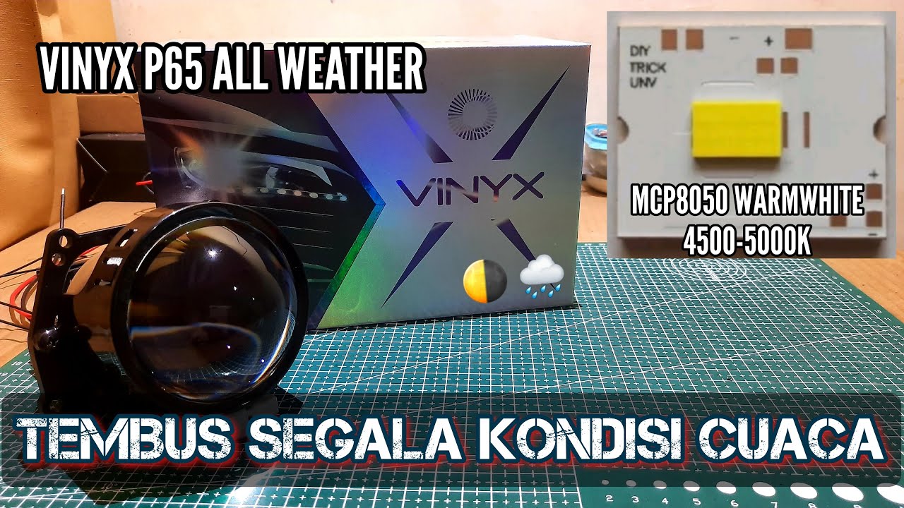 HOT MENU...⁉️ Biled Vinyx P65 All Weather || Output Cahaya Warmwhite ...
