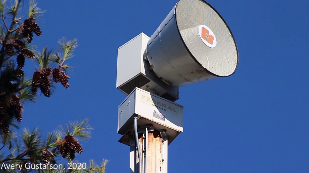 Federal Signal 2001-DC, Coon Rapids, MN | 1 min. Alert and Attack - 11 ...