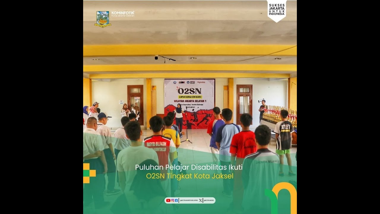 PULUHAN PELAJAR DISABILITAS MENGIKUTI O2SN TINGKAT KOTA TAHUN 2024 ...