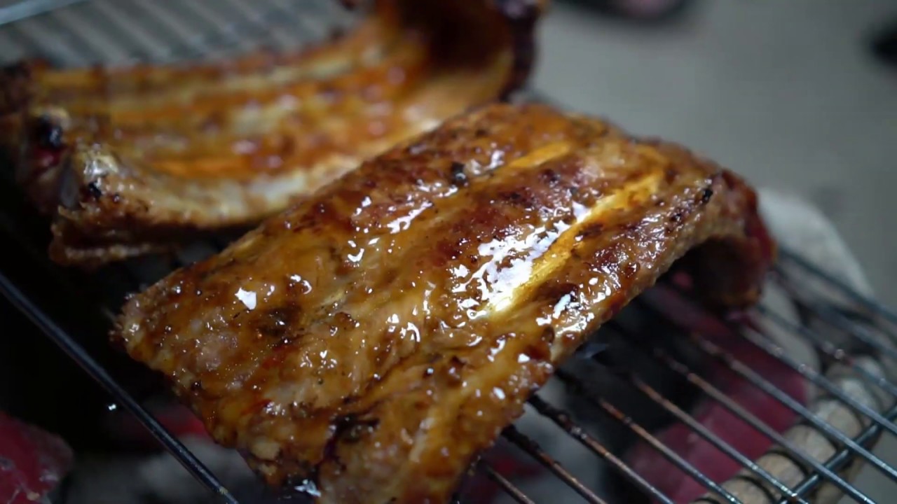 Barbecue Pork Ribs - BBQ - Thai Recipe Cooking - Original Thai Food ...