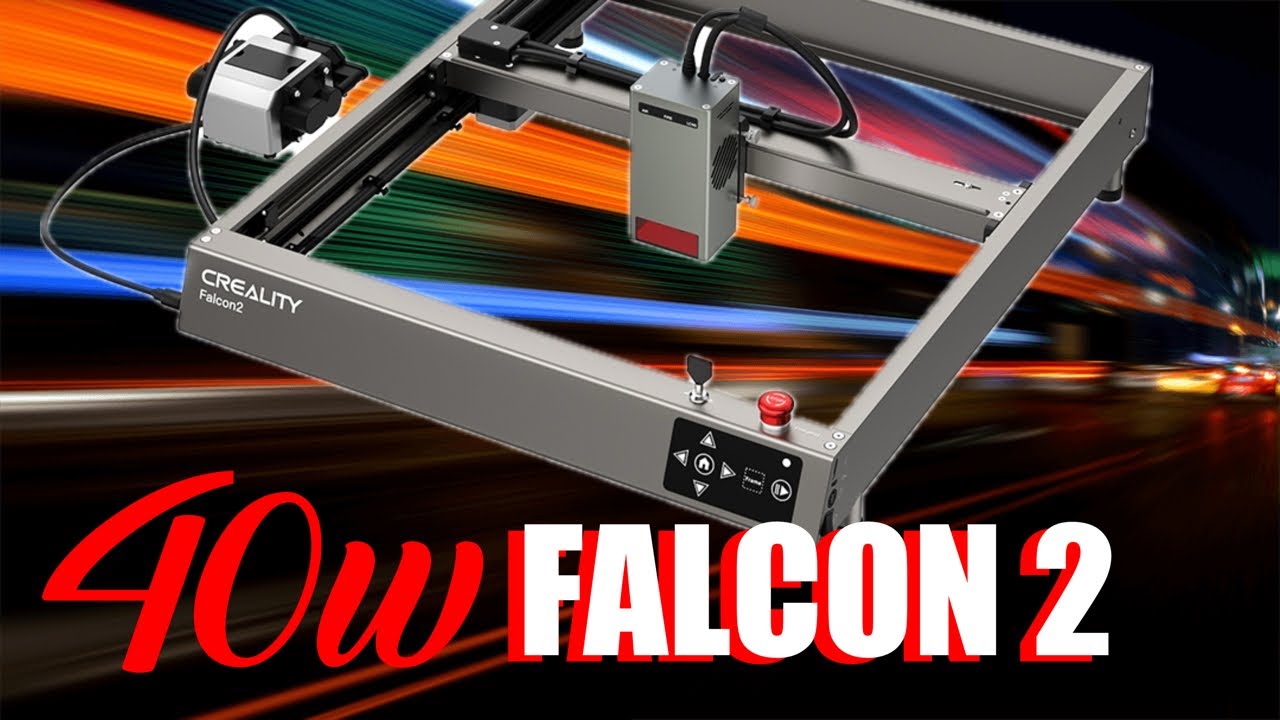 More Power Baby! Creality Falcon 2 40w - YouTube