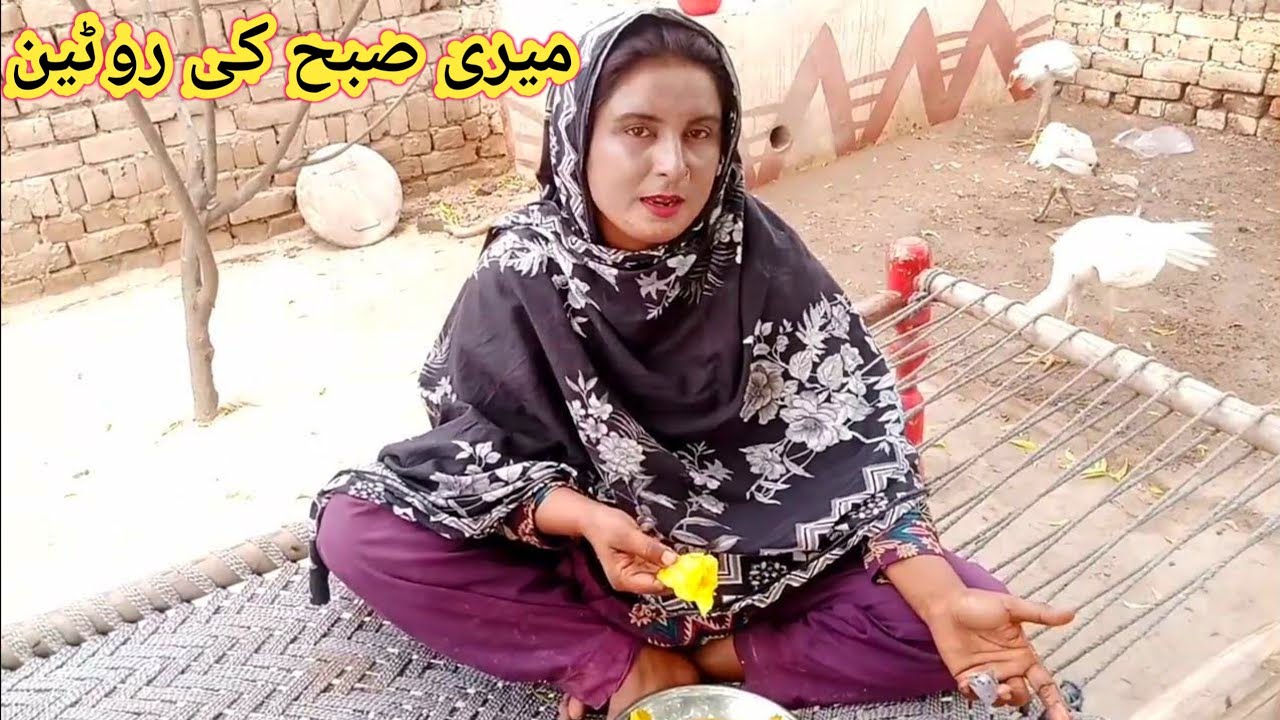 My Morning Routine Pak Village Life||Pak Malka Food || Punjab Village ...