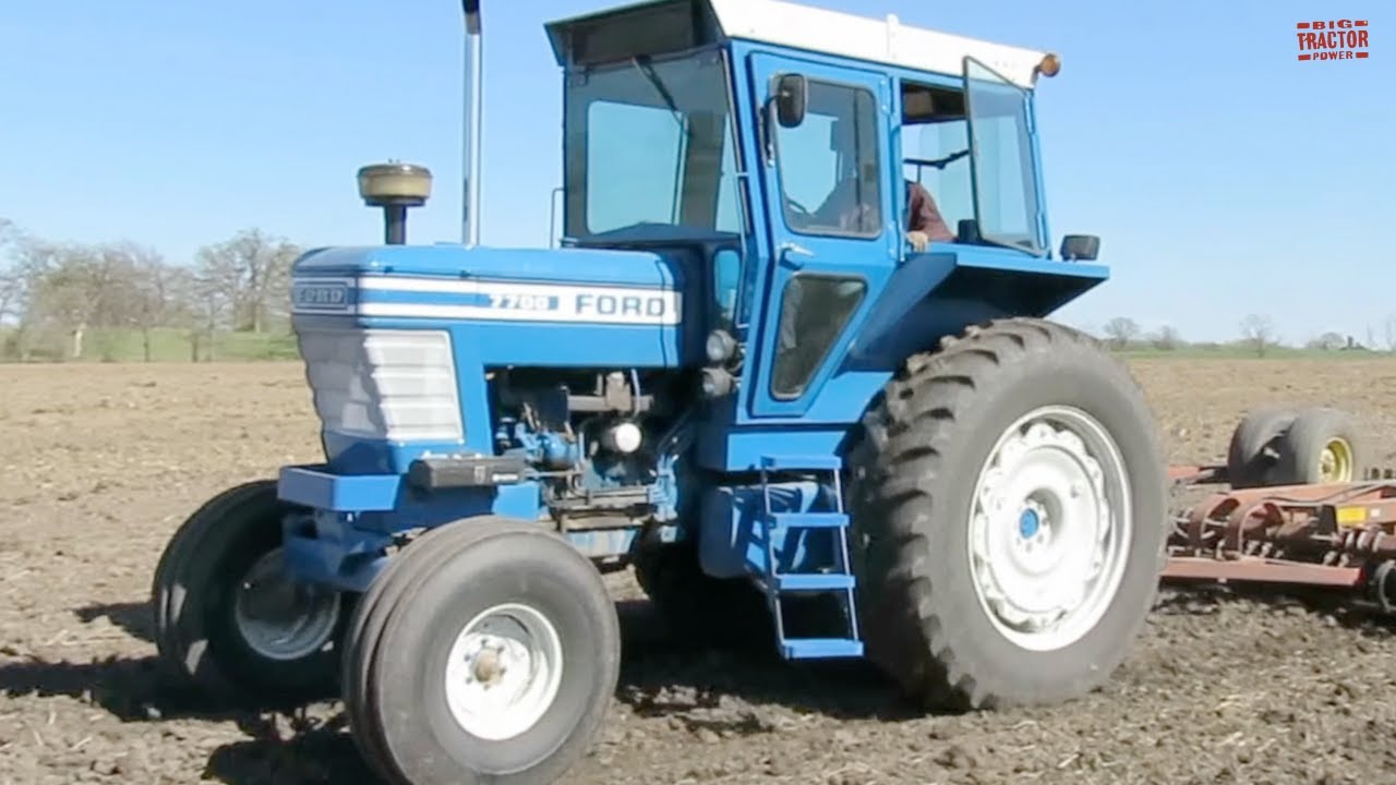 FORD 7700 Tractor - YouTube
