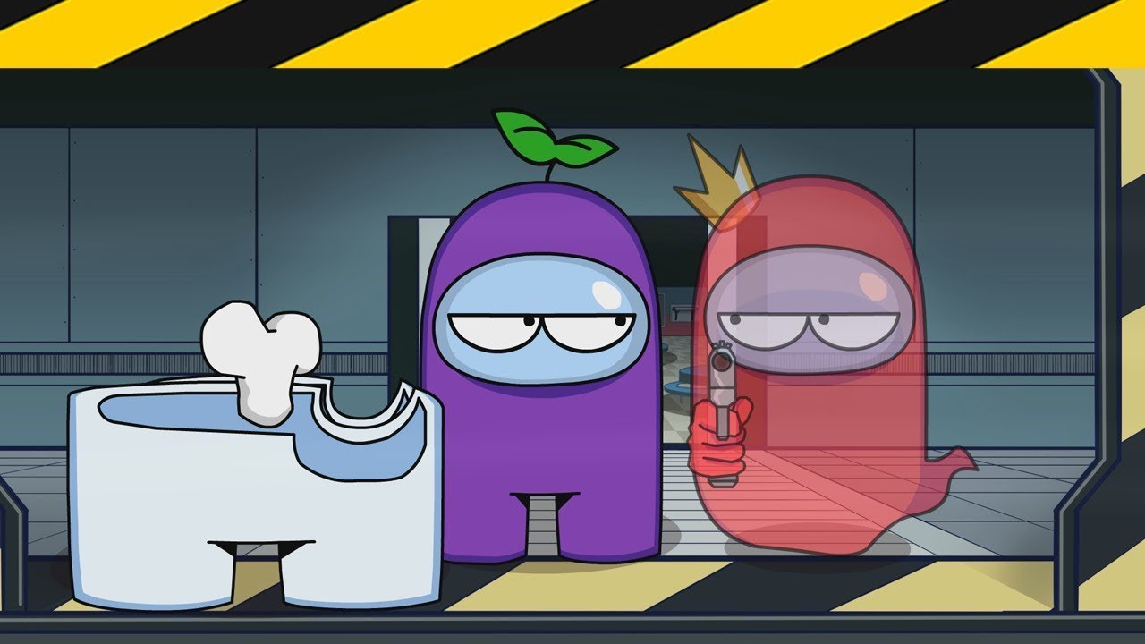 AMONG US | Ghost Uses Mind Control on Crewmate - YouTube