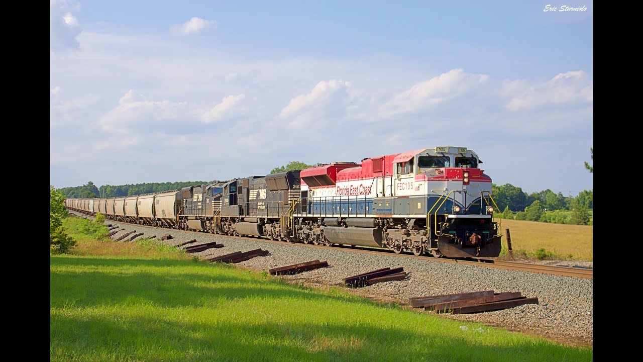 Chasing FEC on the NS Atlanta South End - June 3, 2018 - YouTube