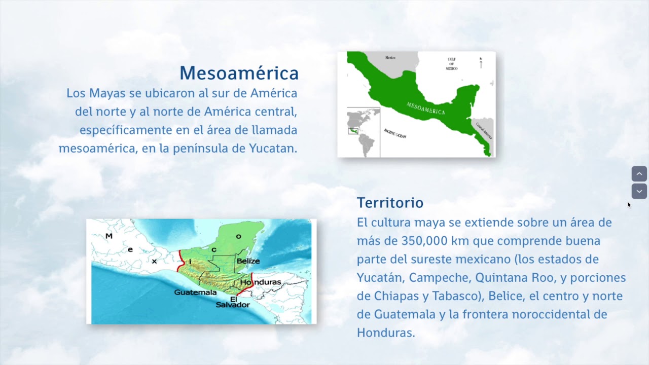 Mapa De Los Mayas