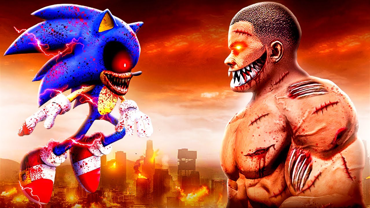 SONIC.EXE Meets CURSED FRANKLIN In GTA 5 - YouTube