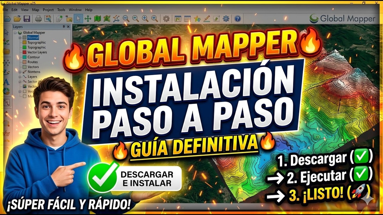 🔥“GLOBAL MAPPER: Guía DEFINITIVA de Instalación — Paso a Paso🔥 - YouTube