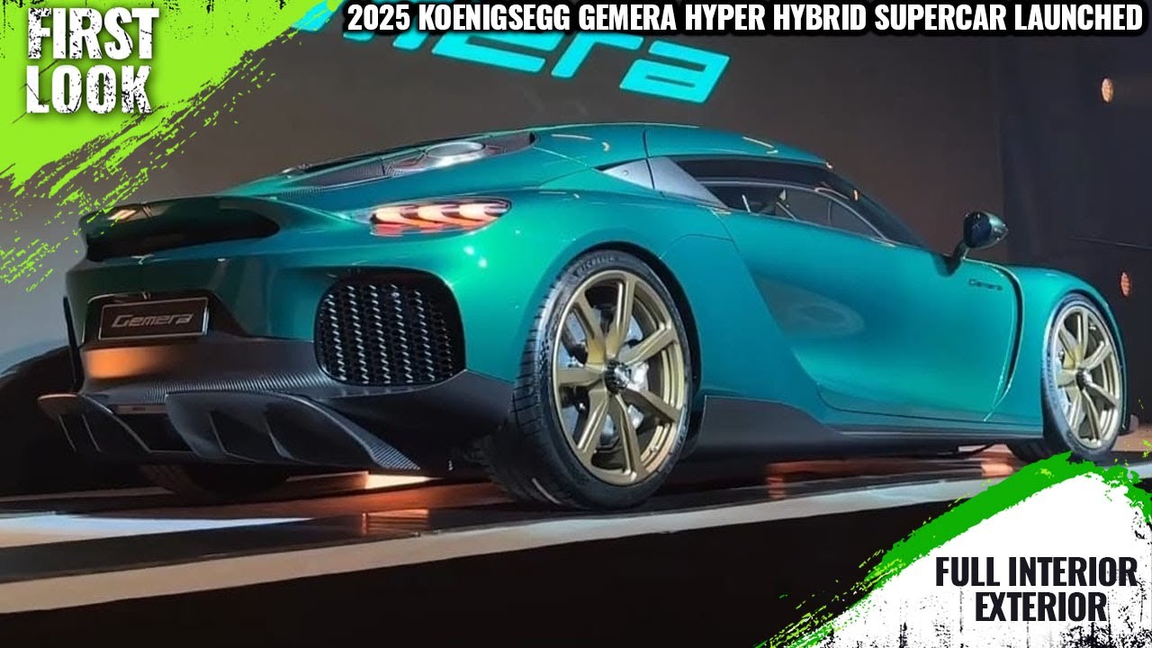 2025 Koenigsegg Gemera hyper-hybrid Supercar Launched With 2268bhp ...