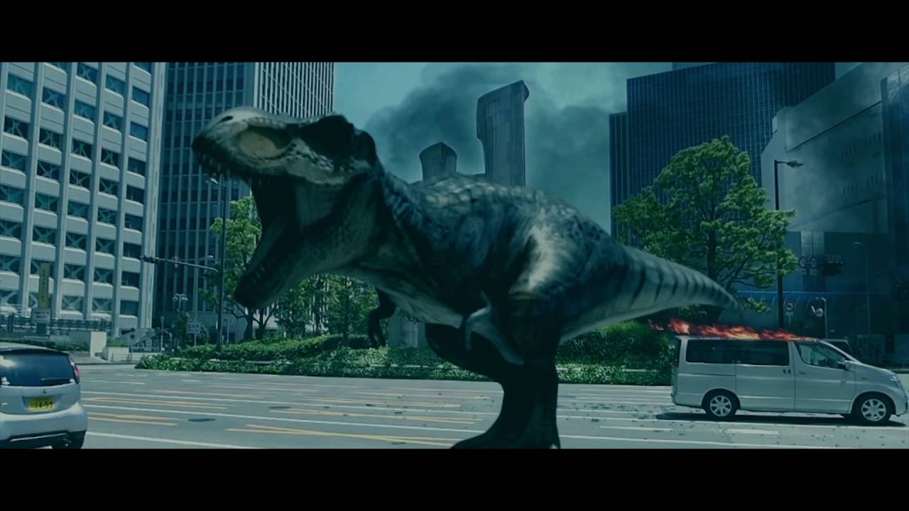 T rex vfx | breakdown - YouTube