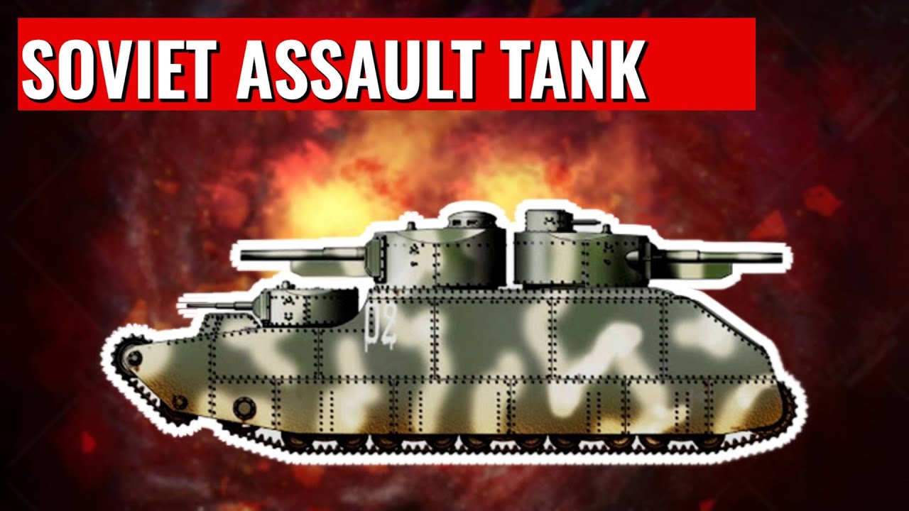 The Soviet T-39 Assault Tank - YouTube