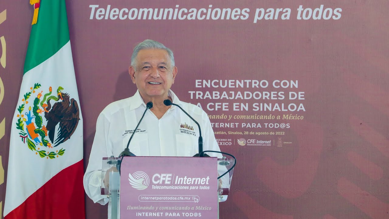 Encuentro con trabajadores de CFE e Internet para Todos, desde Sinaloa ...