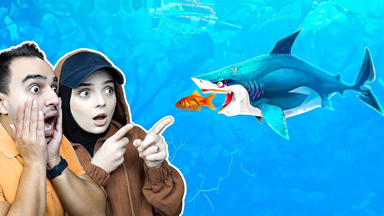 DEV KÖPEKBALIĞI MİNİK BALIĞIN PEŞİNDE !! 😱 Shark! Shark! - YouTube