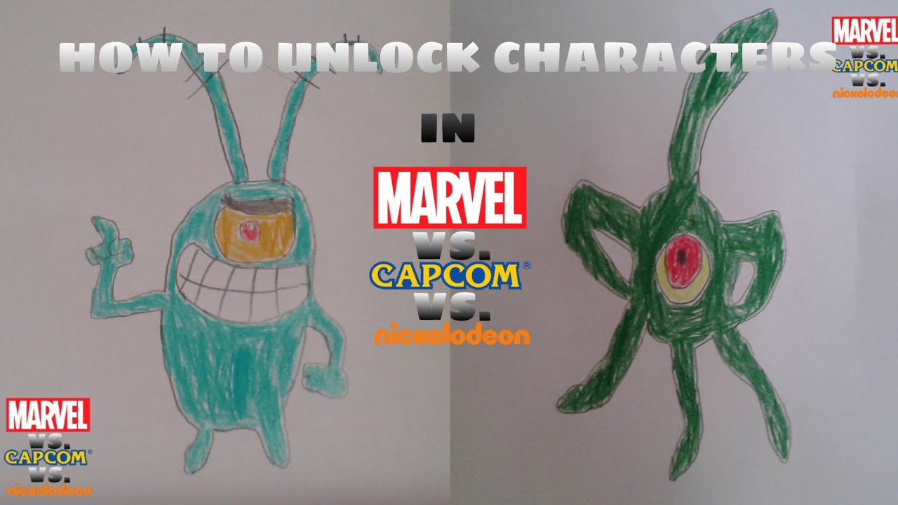How To Unlock All Characters In Marvel vs Capcom vs Nickelodeon Until ...