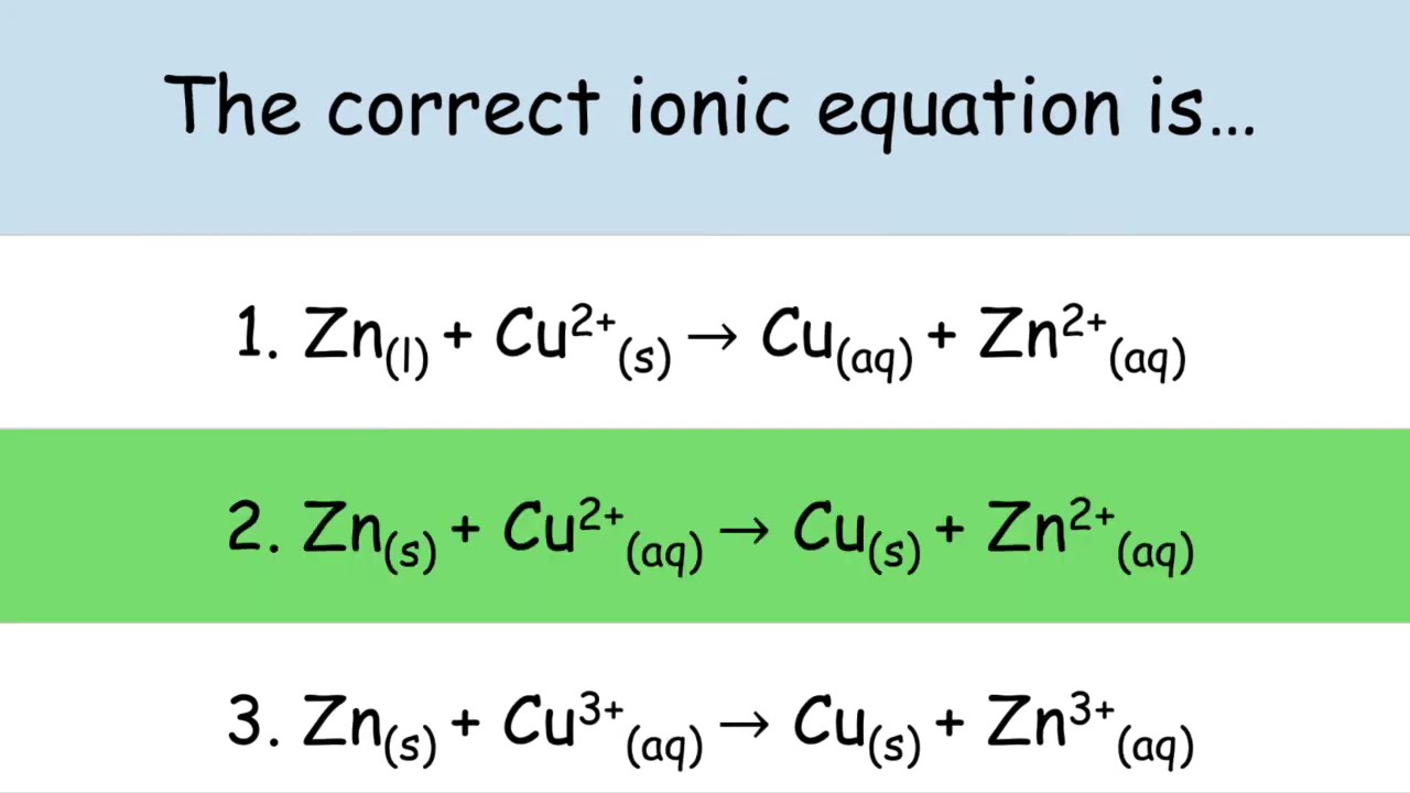 How Displacement Reactions Are Redox Reactions | GCSE Chemistry (9-1 ...