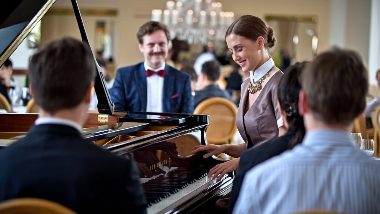 Rich Man Bets Waitress Can't Play Piano – Her Performance Amazes Entire ...