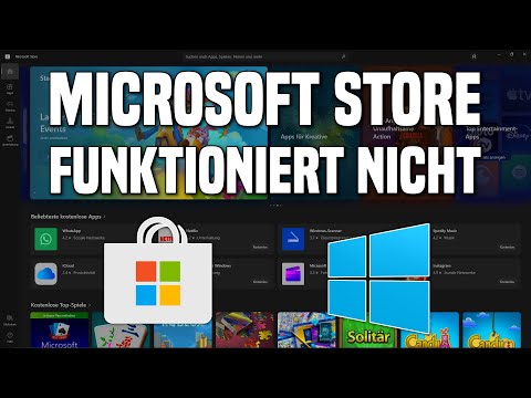 Microsoft STORE funktioniert NICHT? Microsoft Store FEHLER BEHBEN Tutorial