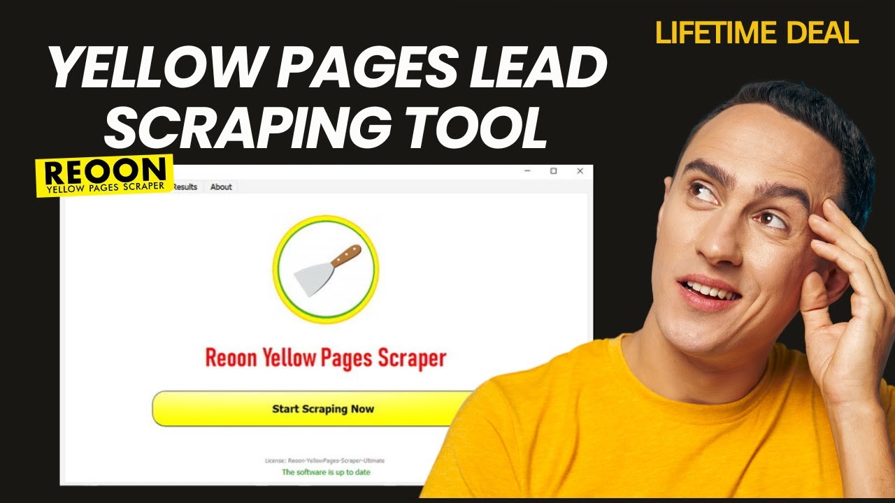 Reoon Lead Scraper (YellowPages) Lifetime Deal I Get Millions of B2B ...