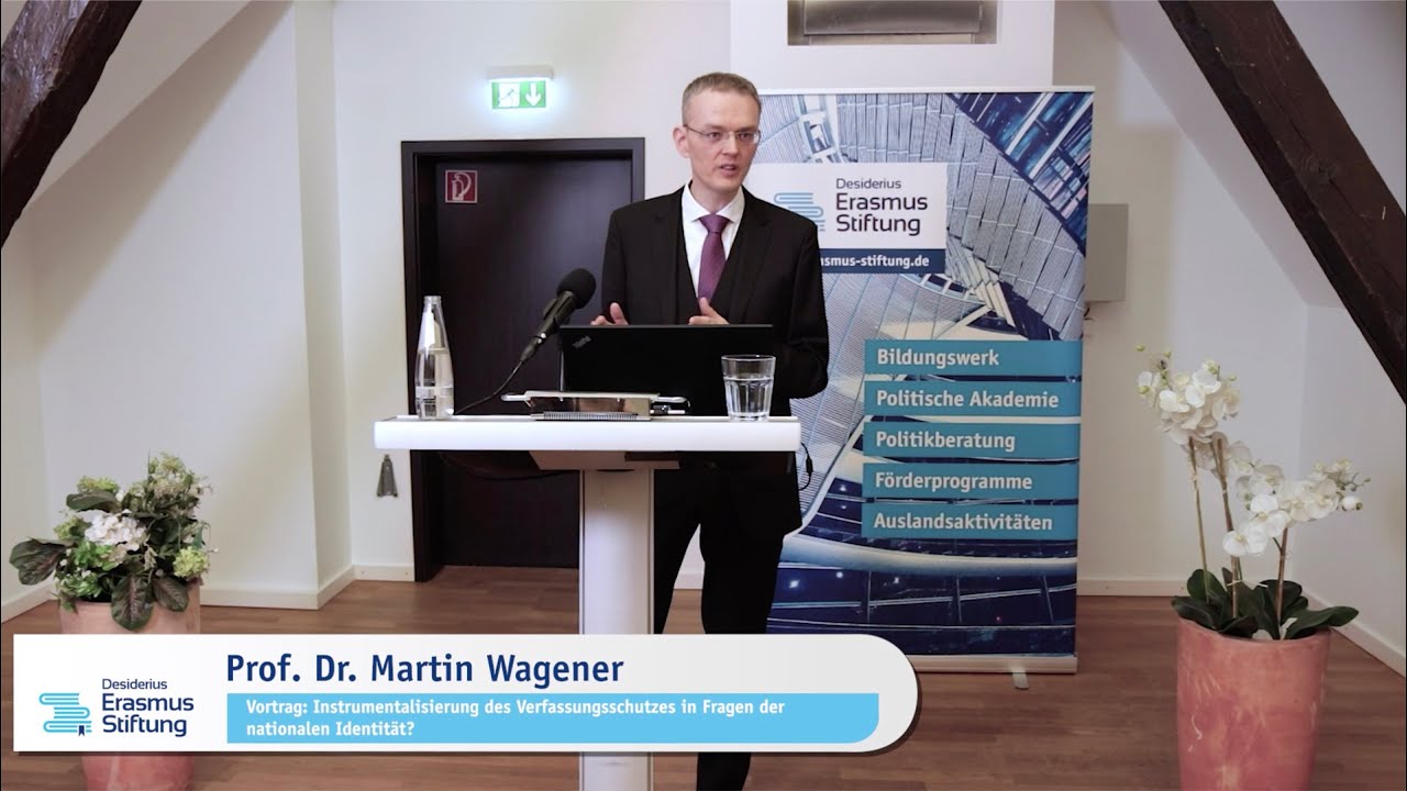 Prof. Dr. Wagener: Instrumentalisierung des Verfassungsschutzes in ...