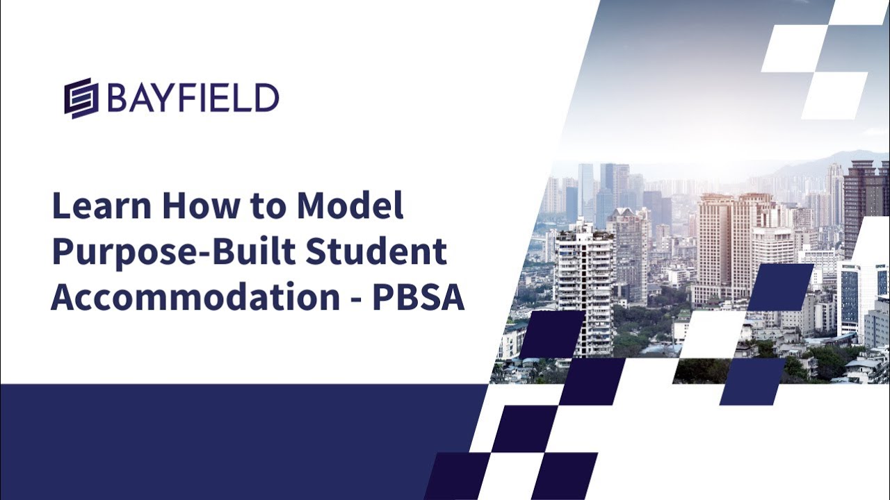 Learn how to Model Purpose-Built Student Accomodation - PBSA - YouTube