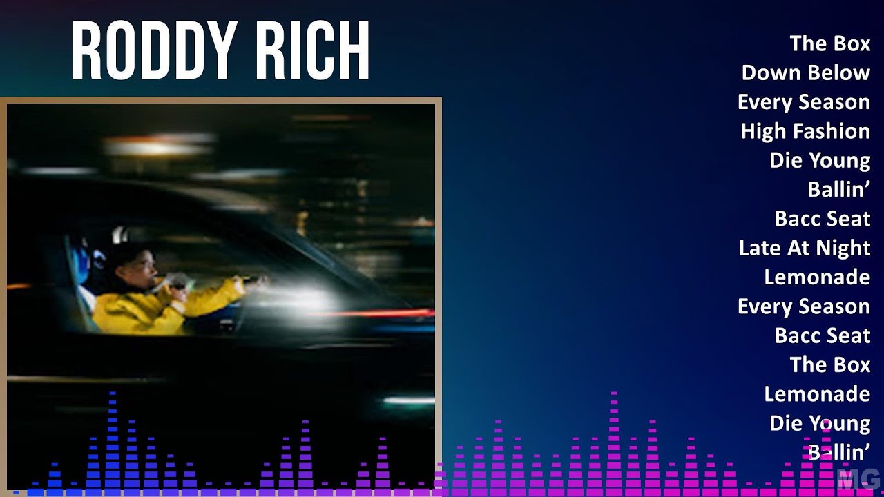 Roddy Rich 2024 MIX Best Songs - The Box, Down Below, Every Season ...