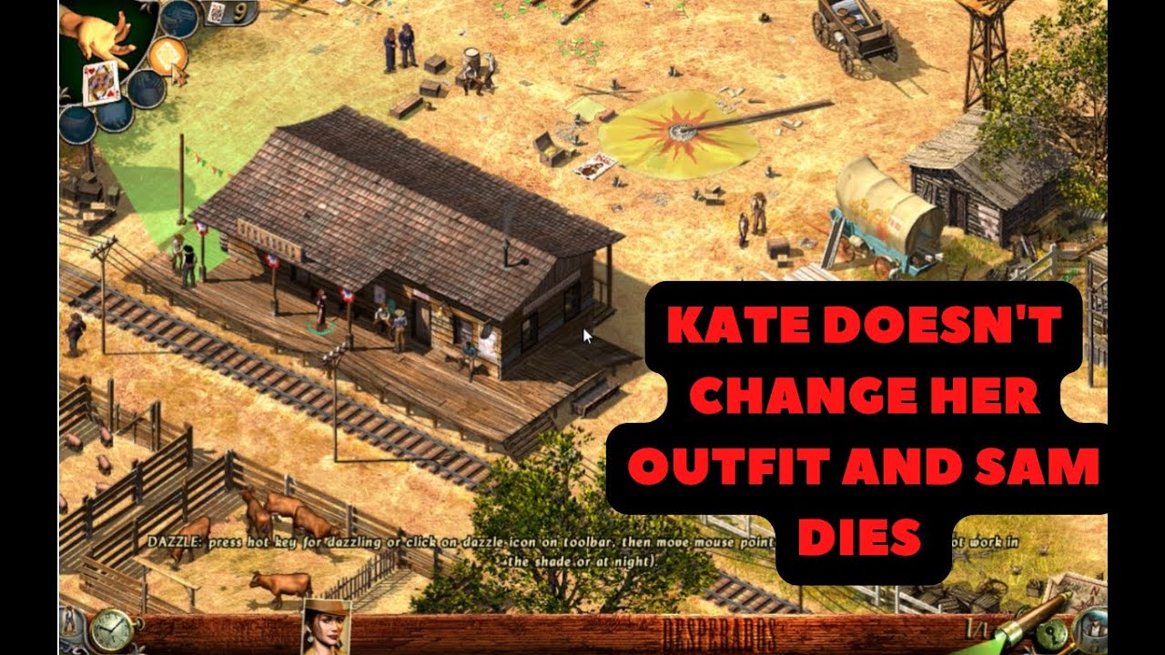 Desperados Wanted Dead or Alive. A woman's weapons. Kate doesn't change ...