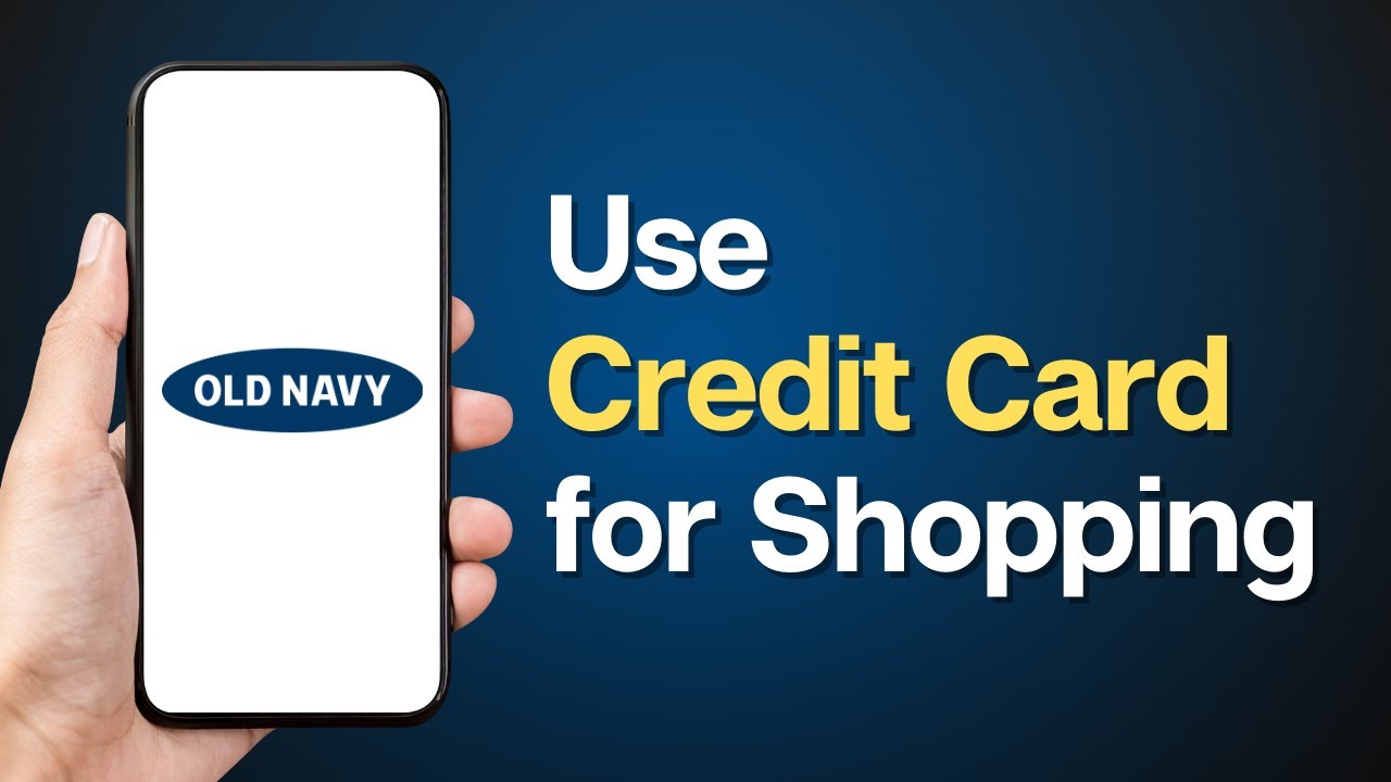 How to Use Old Navy Credit Card for Online Shopping - YouTube