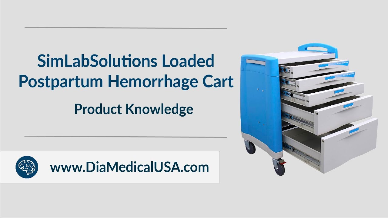 SimLabSolutions Loaded Postpartum Hemorrhage Cart: Tuesday Teachings ...
