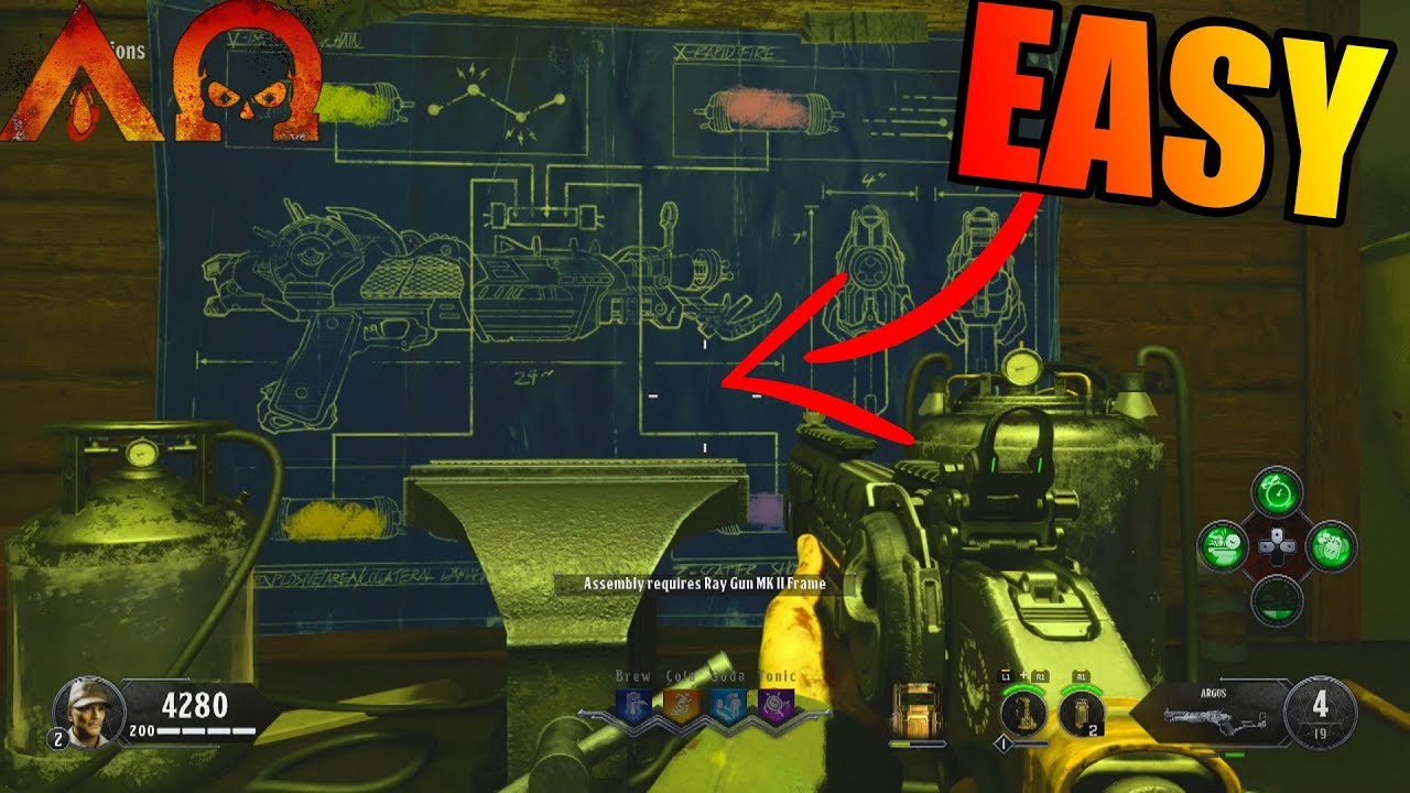 Ray Gun Assembly Kit Guide! All Part Locations (Alpha Omega) - YouTube