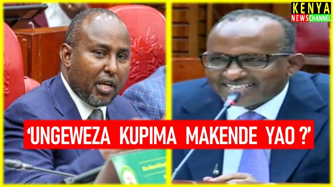 Laughter during Cabinet Vetting as Junet asks Aden Duale about 'Makende ...