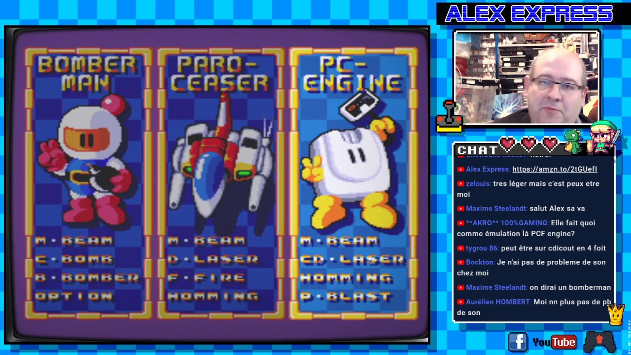 En live sur star parodia pc engine cd rom - YouTube