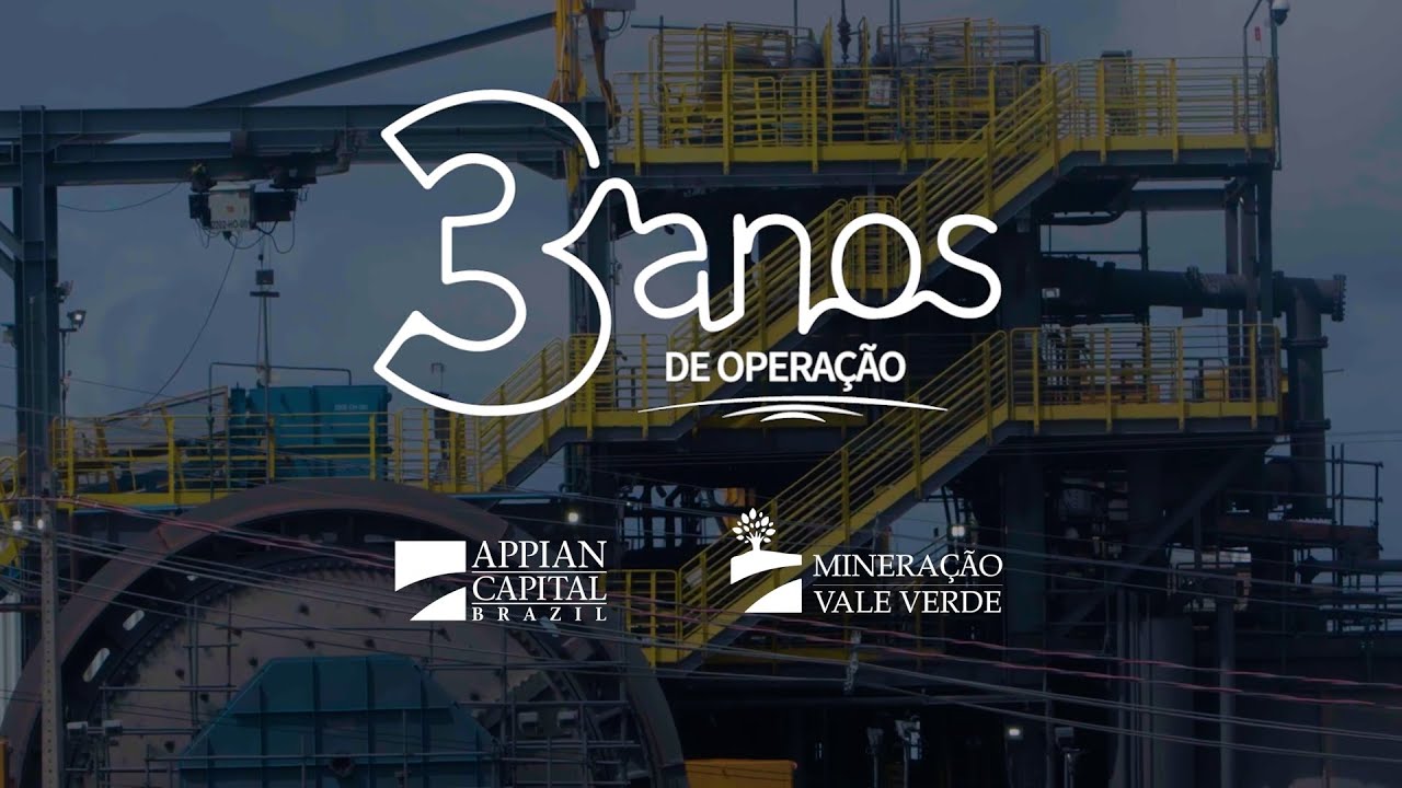 3 Anos de operação da Mineração Vale Verde - YouTube