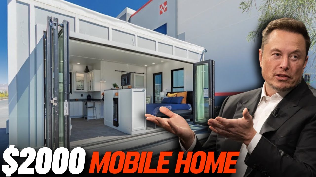 Elon Musk's $2,000 Mobile Home Is the BEST Affordable Housing Solution ...