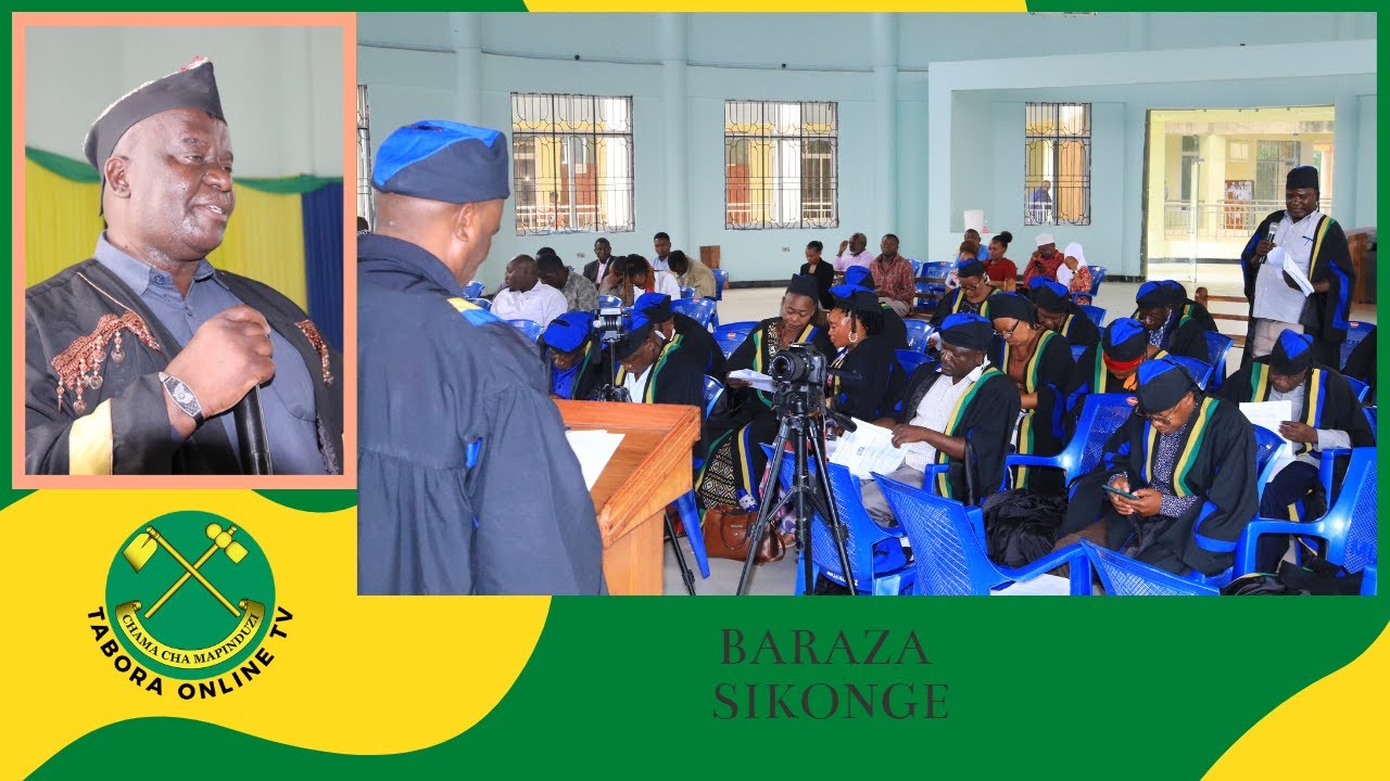 BARAZA LA HALMASHAURI YA SIKONGE - YouTube