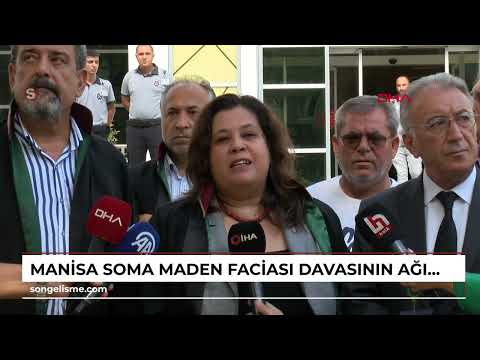 MANİSA Soma maden faciası davasının ağır cezada görülme talebine ret (VİDEO EKLENDİ)