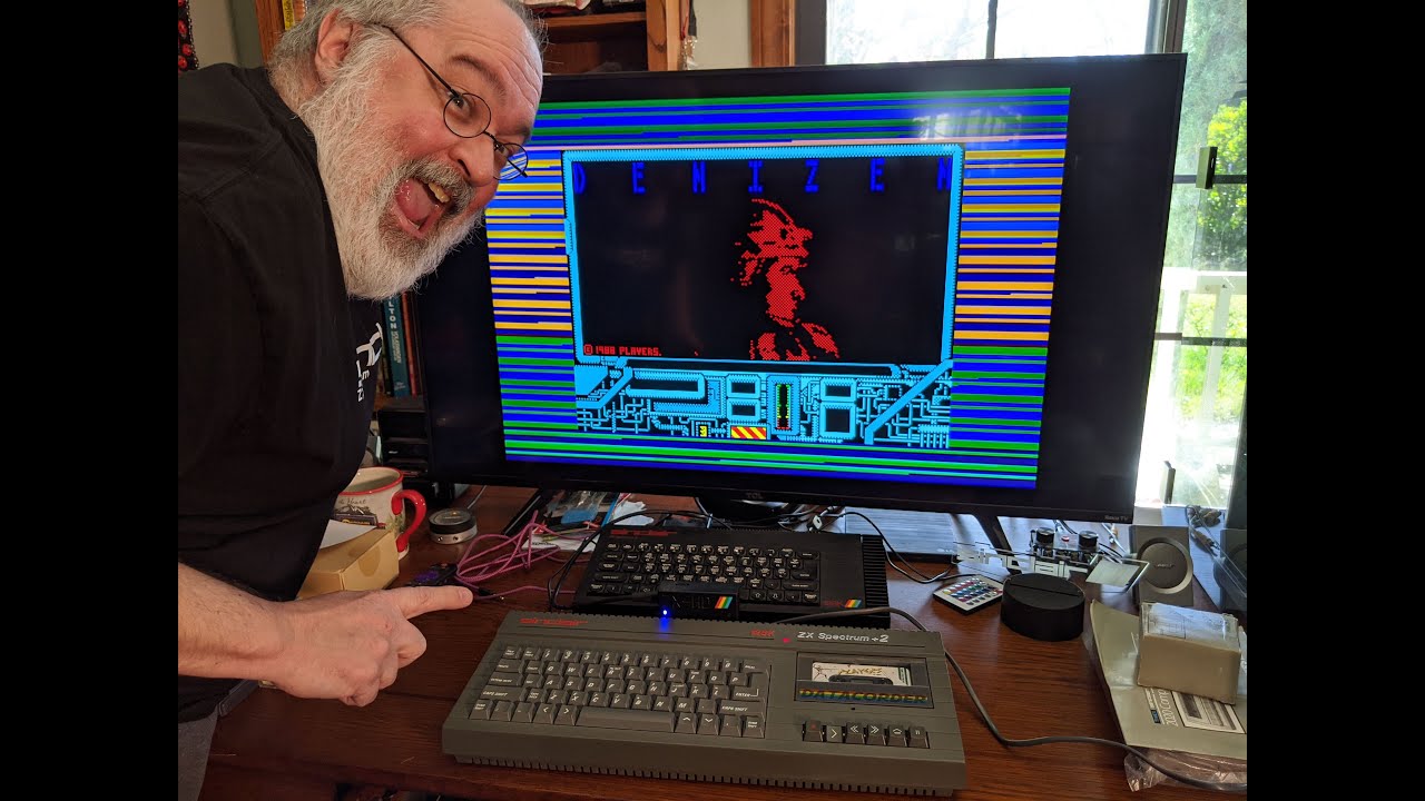 Sinclair Spectrum +2 First Boot in 2020 - Sinclair Society Game Of The ...