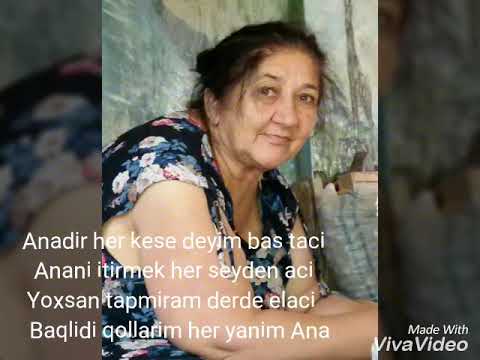 Qurban oldugum hesretindeyem  ANAm