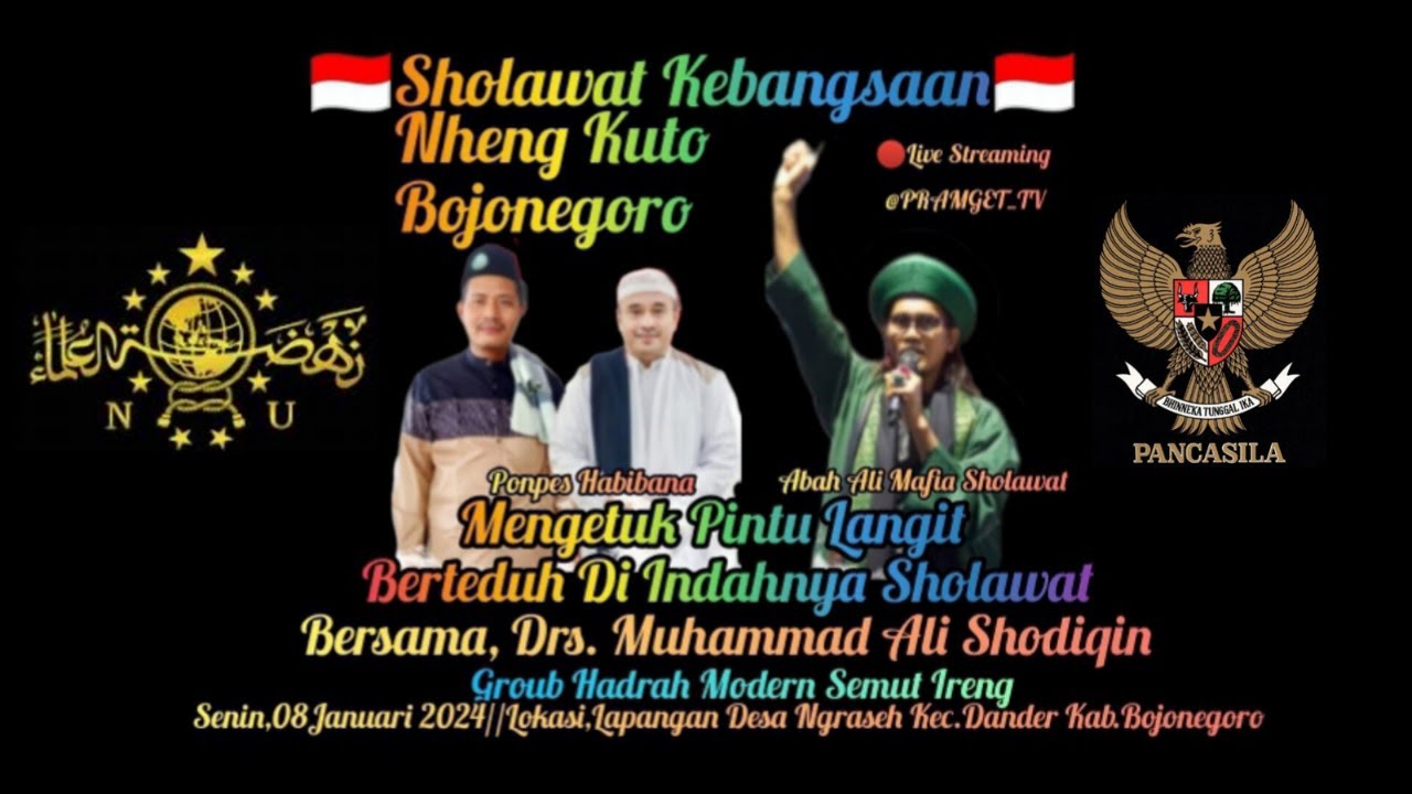 🔴Live Streaming Sholawat Kebangsaan / Bersama Abah Ali Mafia Sholawat ...
