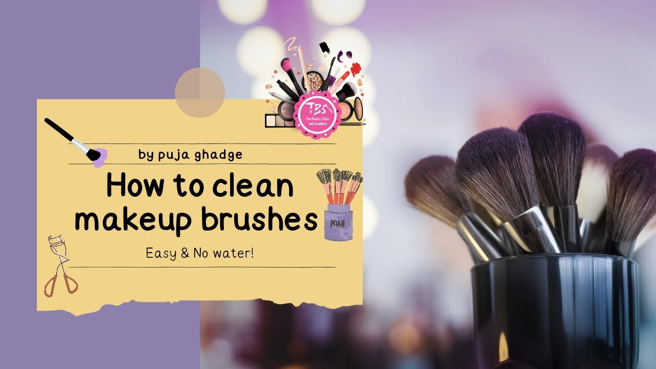 How to clean Make-up Brushes instantly 🪄 - YouTube