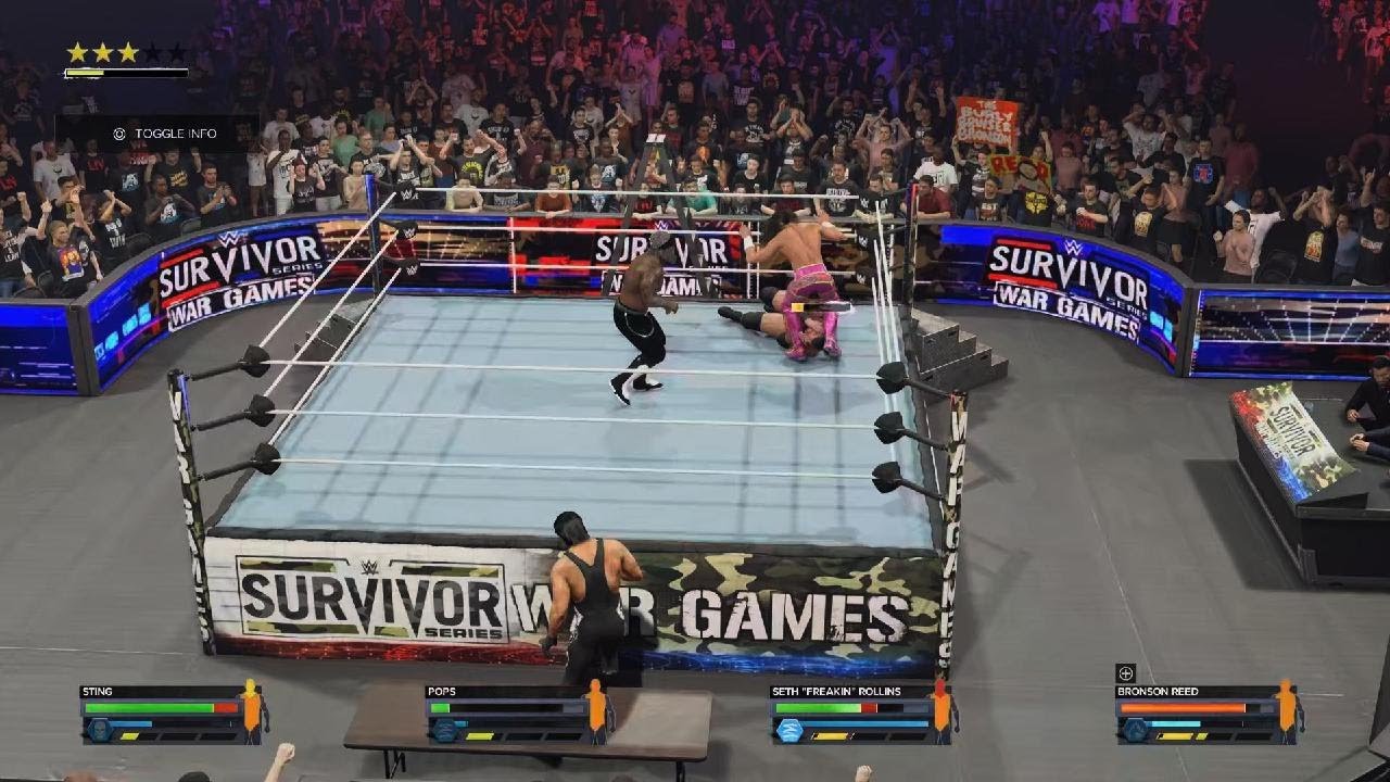 WWE 2K24_2024 WarGames Championship - YouTube