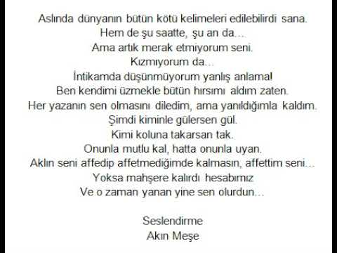 Akin Mese - Affettim Seni