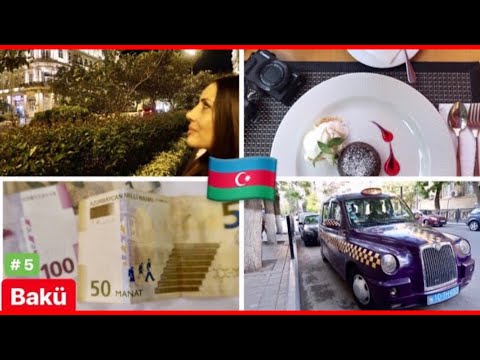 AZERBAYCAN' DA 17. SON GÜNÜM ✈️ BAKÜ' DE MARKET ALIŞVERİŞİM 🛒 ODA TURU VLOG 🏠  TRAVEL VLOG 5
