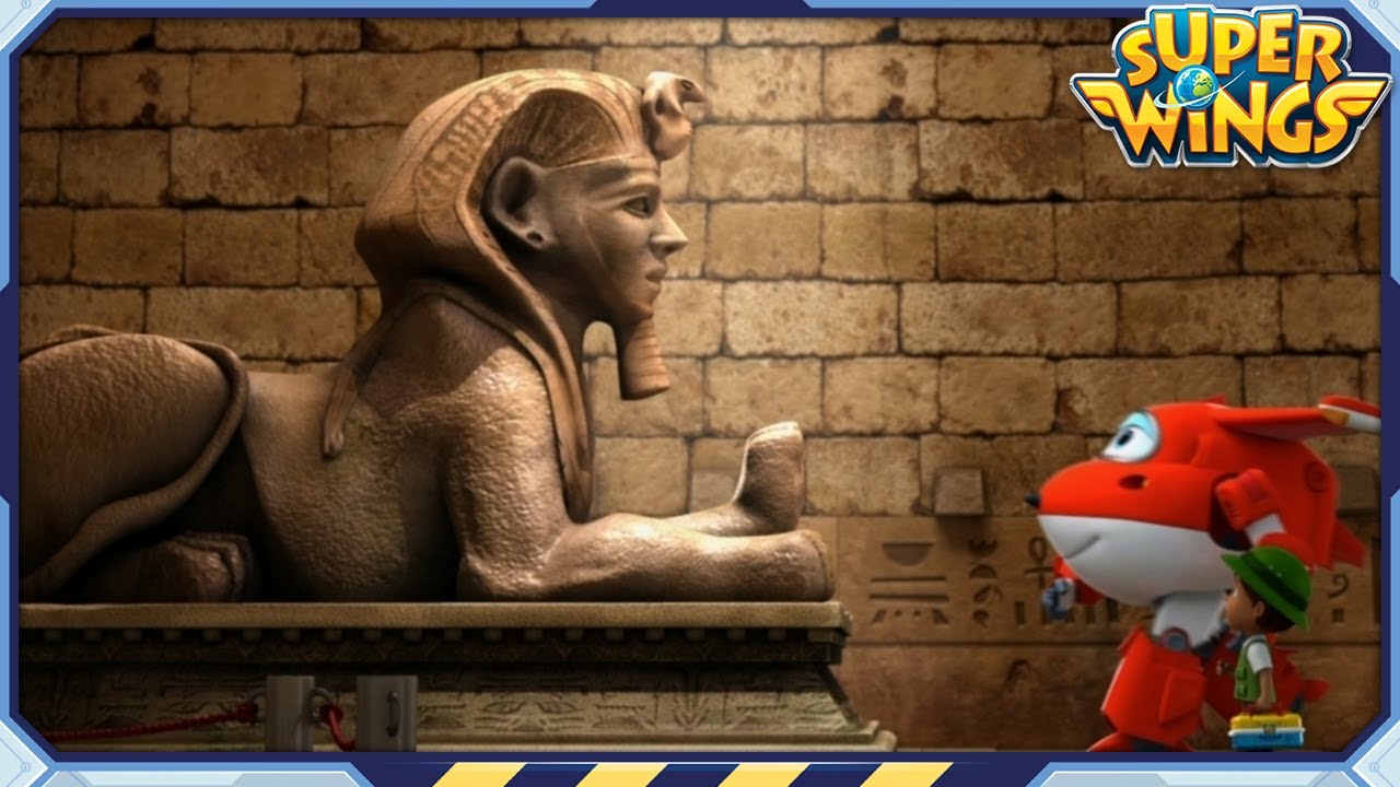 [SUPERWINGS S1] The Pyramid Kid | EP12 | Superwings | Super Wings - YouTube