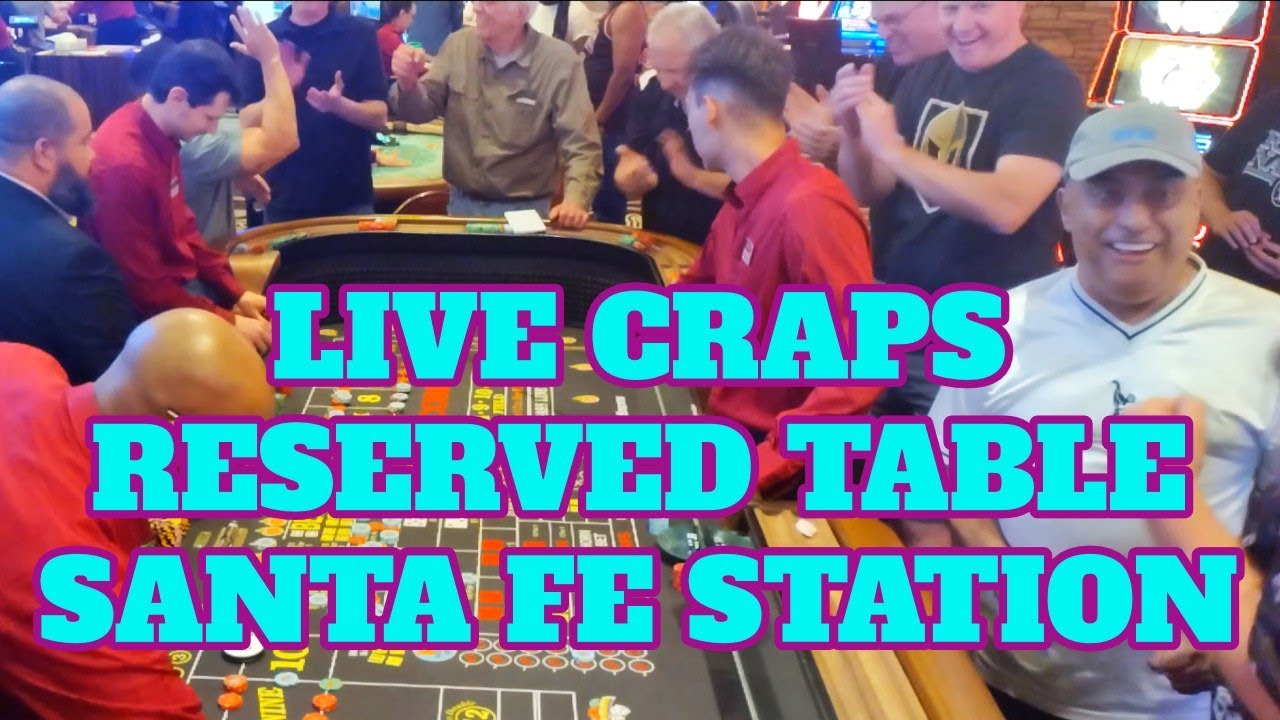 Live Craps at Santa Fe Station Casino - YouTube