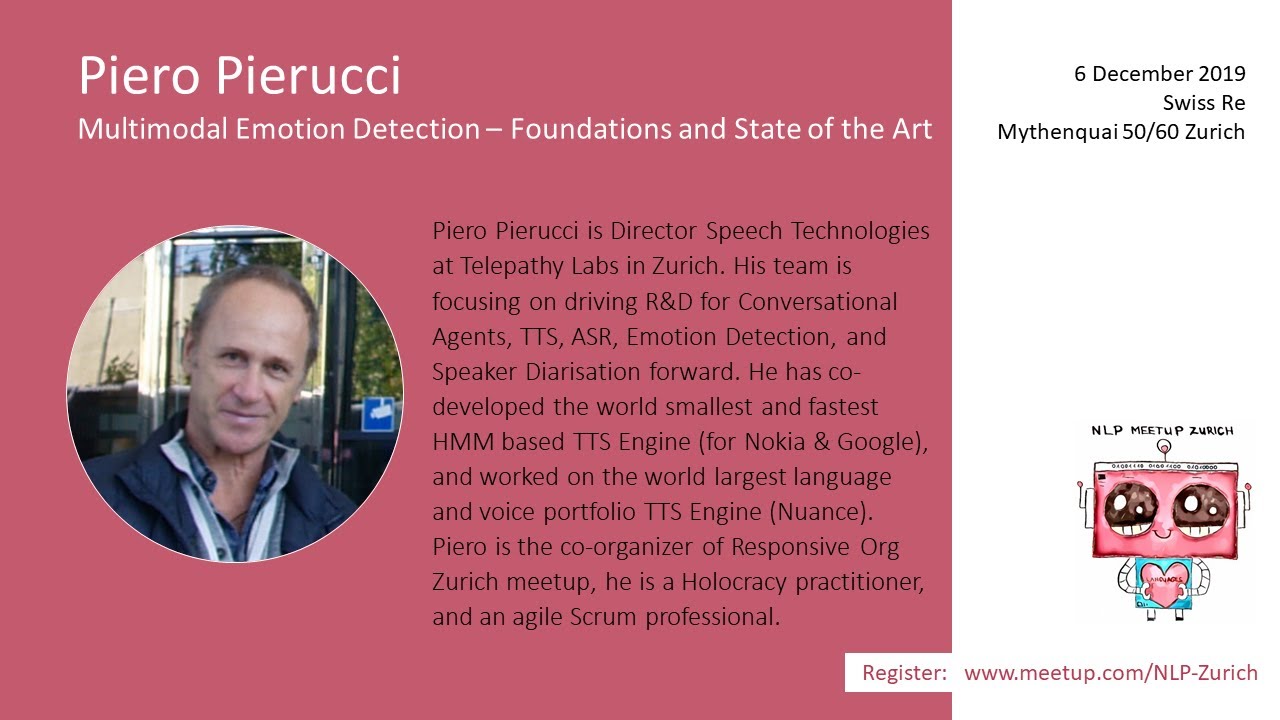 Piero Pierucci: Multimodal Emotion Detection – Foundations and State of ...