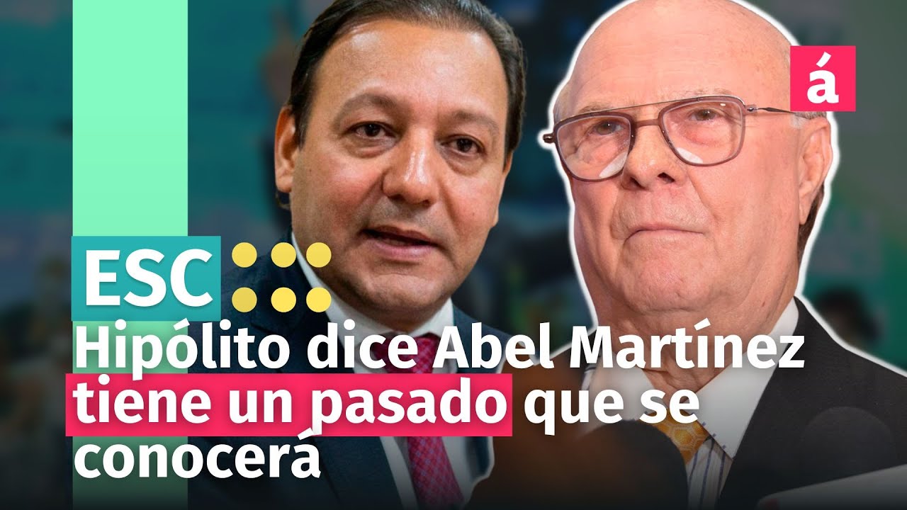 Hipólito Mejía descarta candidatura de Abel Martínez, y dice que tiene un "pasado" que se ...